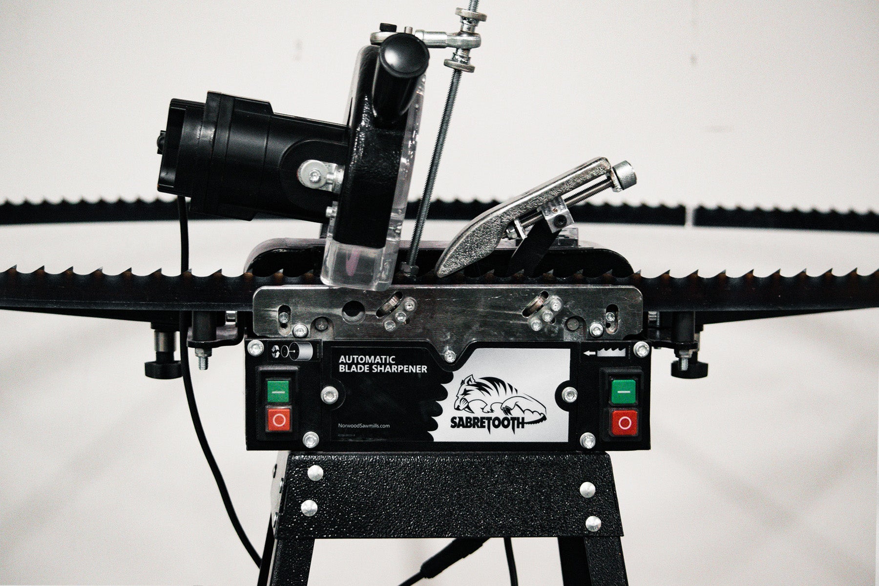 Automatic Bandsaw Blade Sharpener by SabreTooth – Frontier Sawmills
