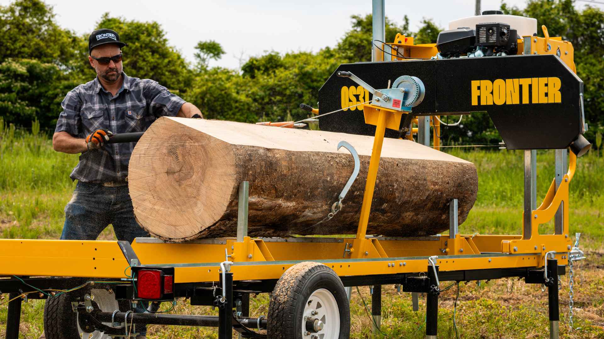 Manual Log Loading Bundle with Toe Board for OS23, OS27 & OS31