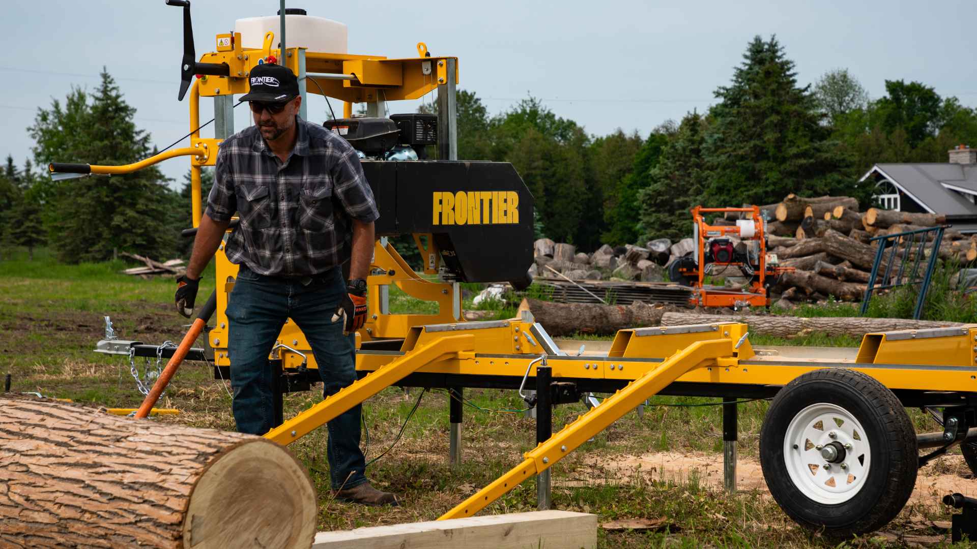 Manual Log Loading Bundle with Toe Board for OS23, OS27 & OS31