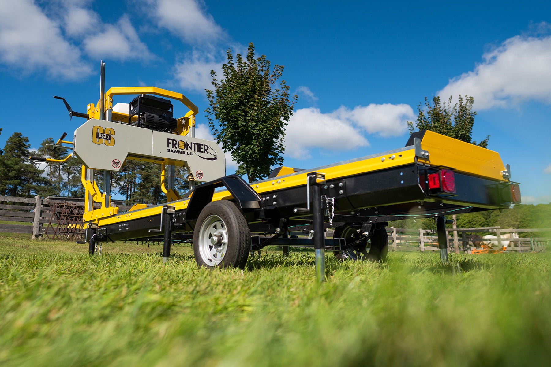 OS35 mobility towing package with 6 support jacks